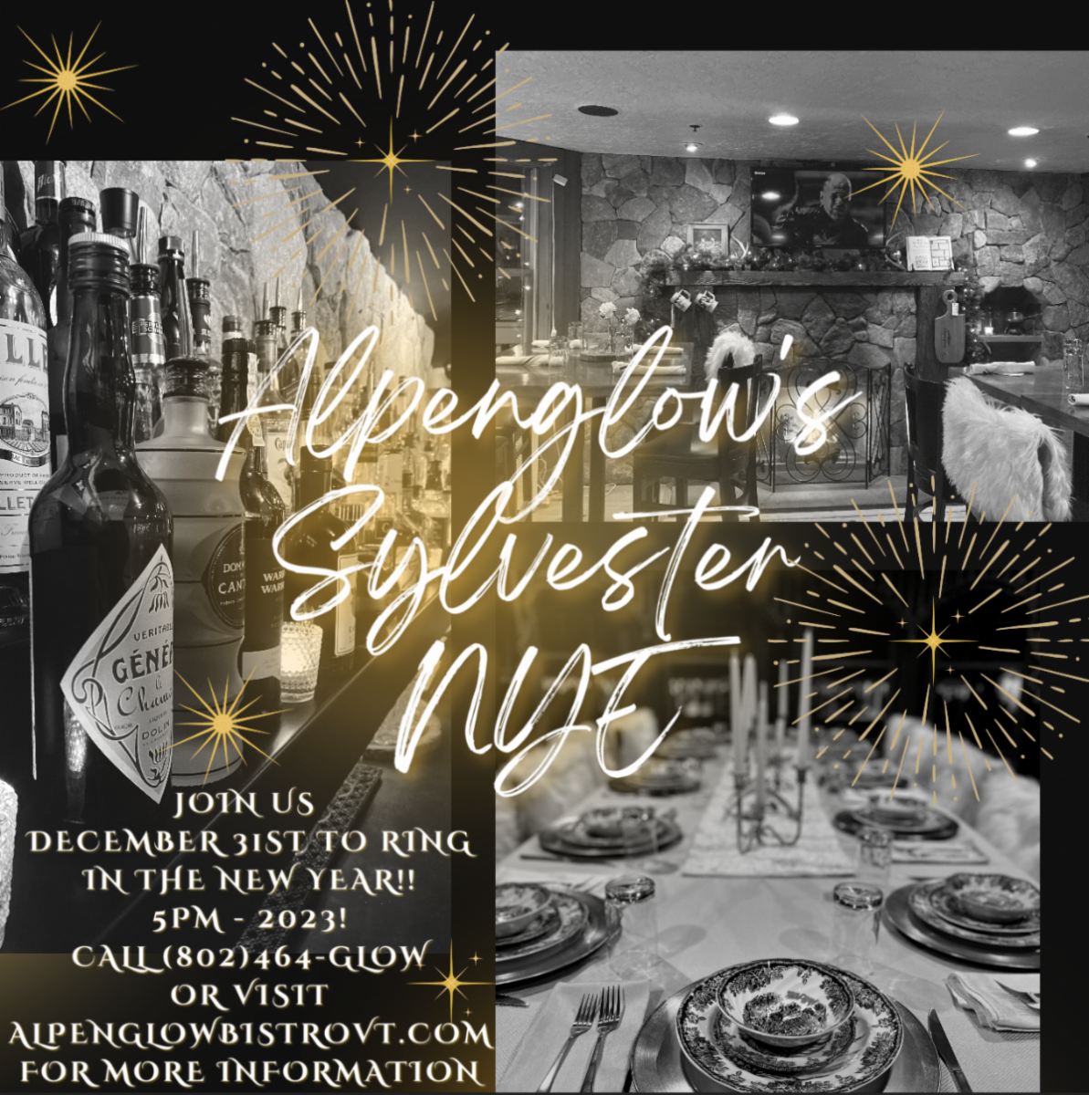 Alpenglow's Sylvester New Year's Eve - SVDV Chamber of Commerce