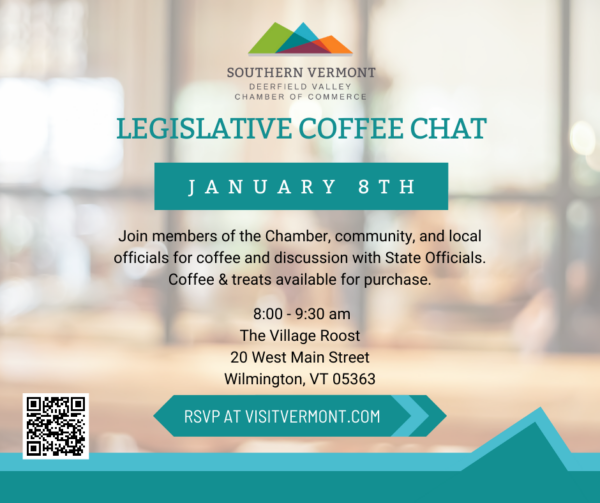 Legislative Coffee Chat - Deerfield Valley - SVDV Chamber of Commerce